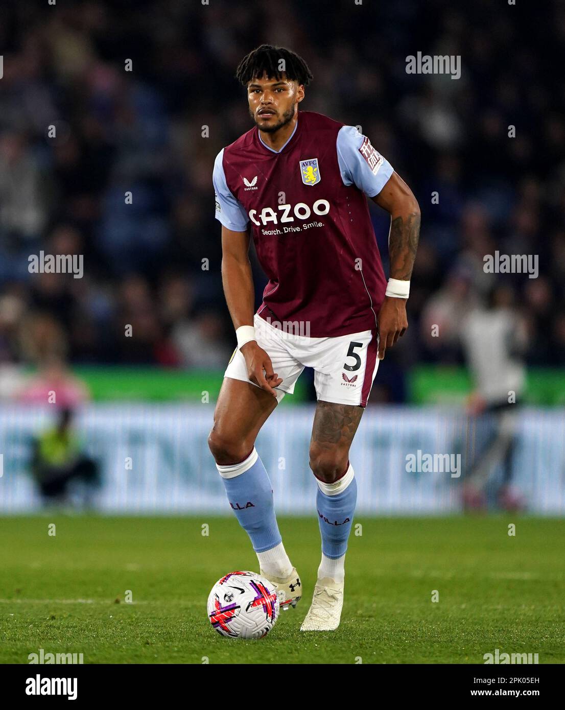 Aston Villa's Tyrone Mings during the Premier League match at the King ...