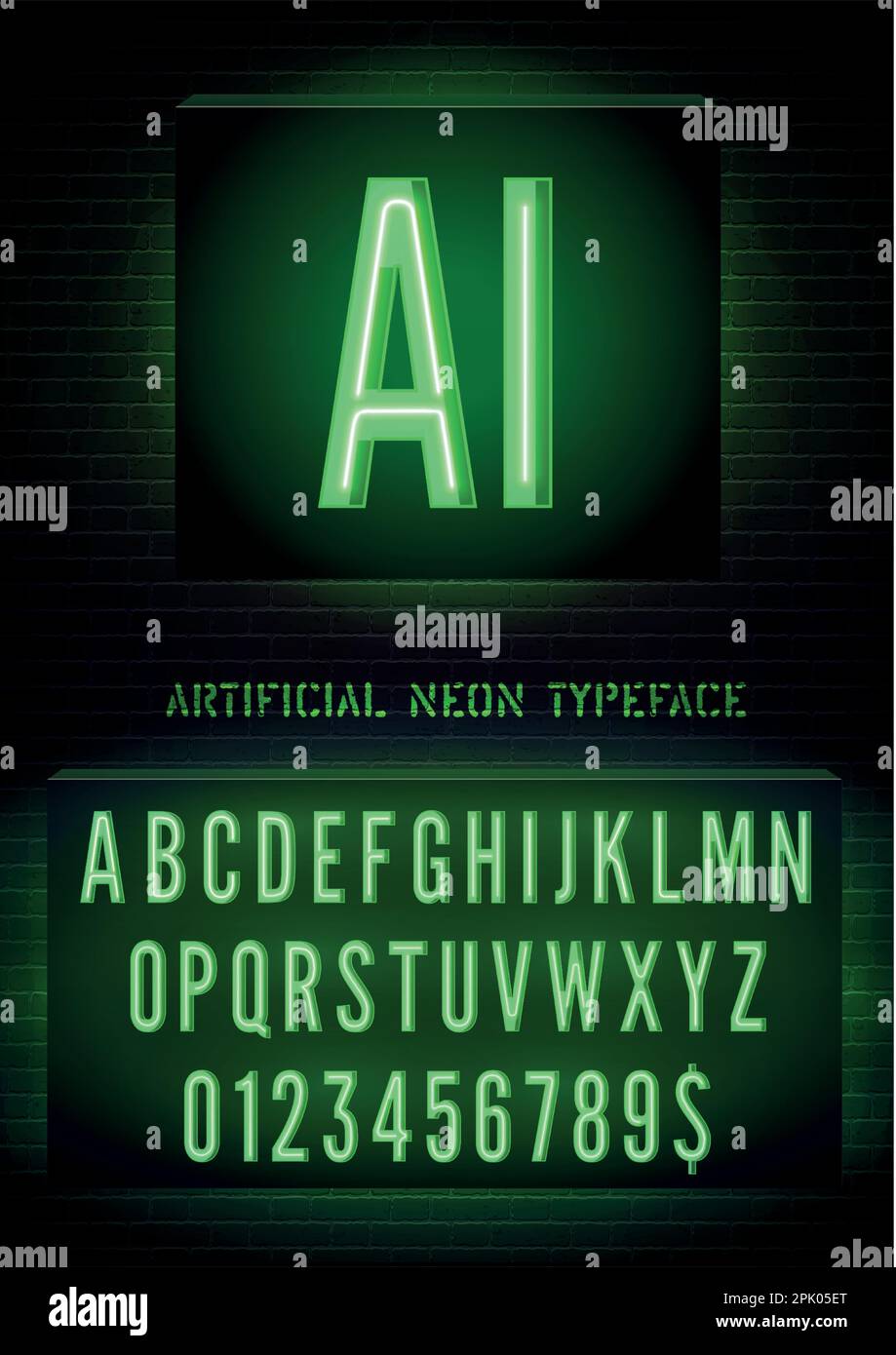 Narrow ai text Stock Vector Images - Alamy