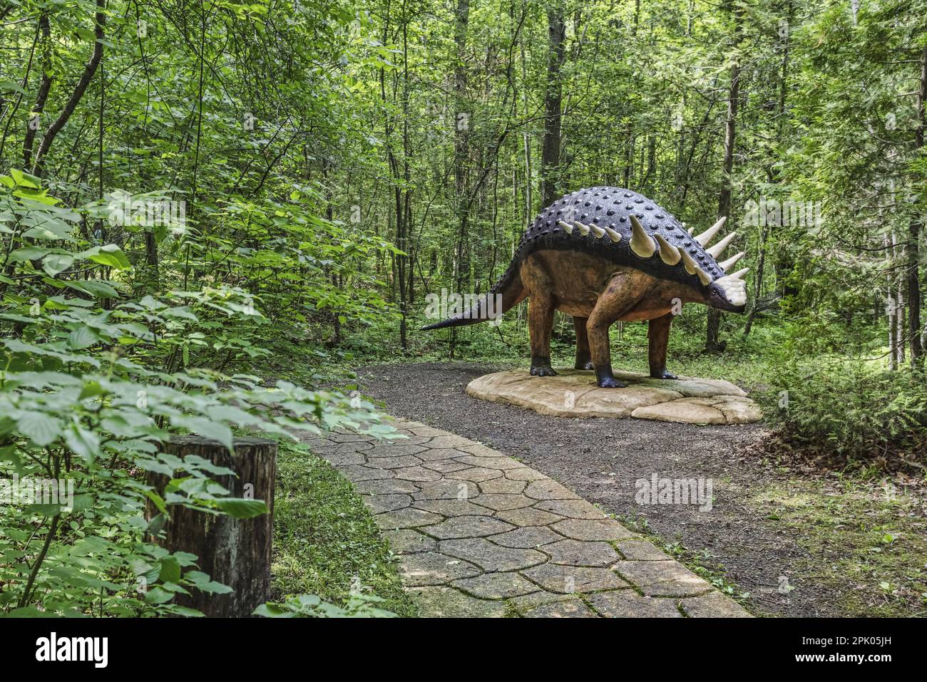 Prehistoric World in Eastern Ontario, Canada, is a multi-acre outdoor ...