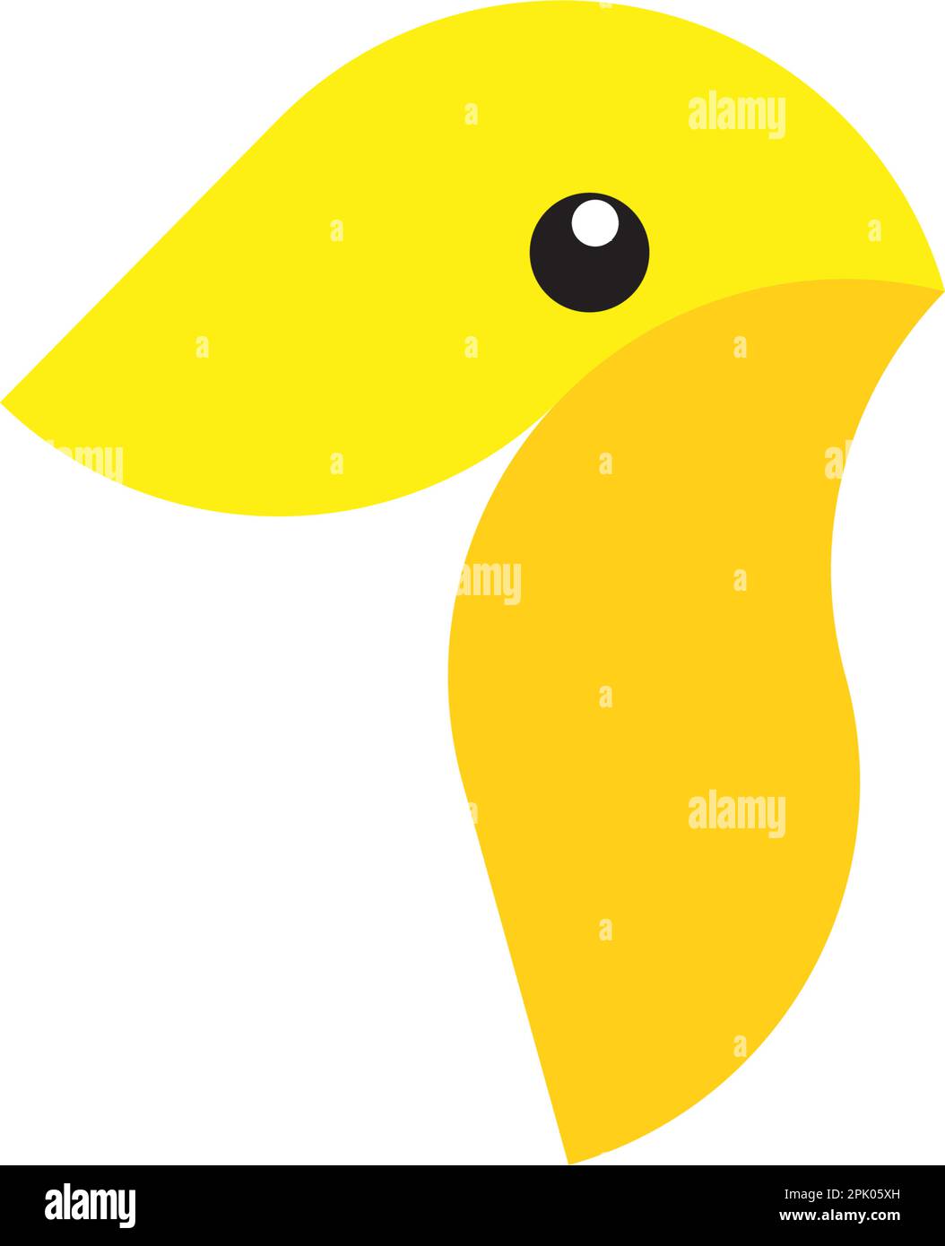 canary bird vector logo icon design Stock Vector Image & Art - Alamy