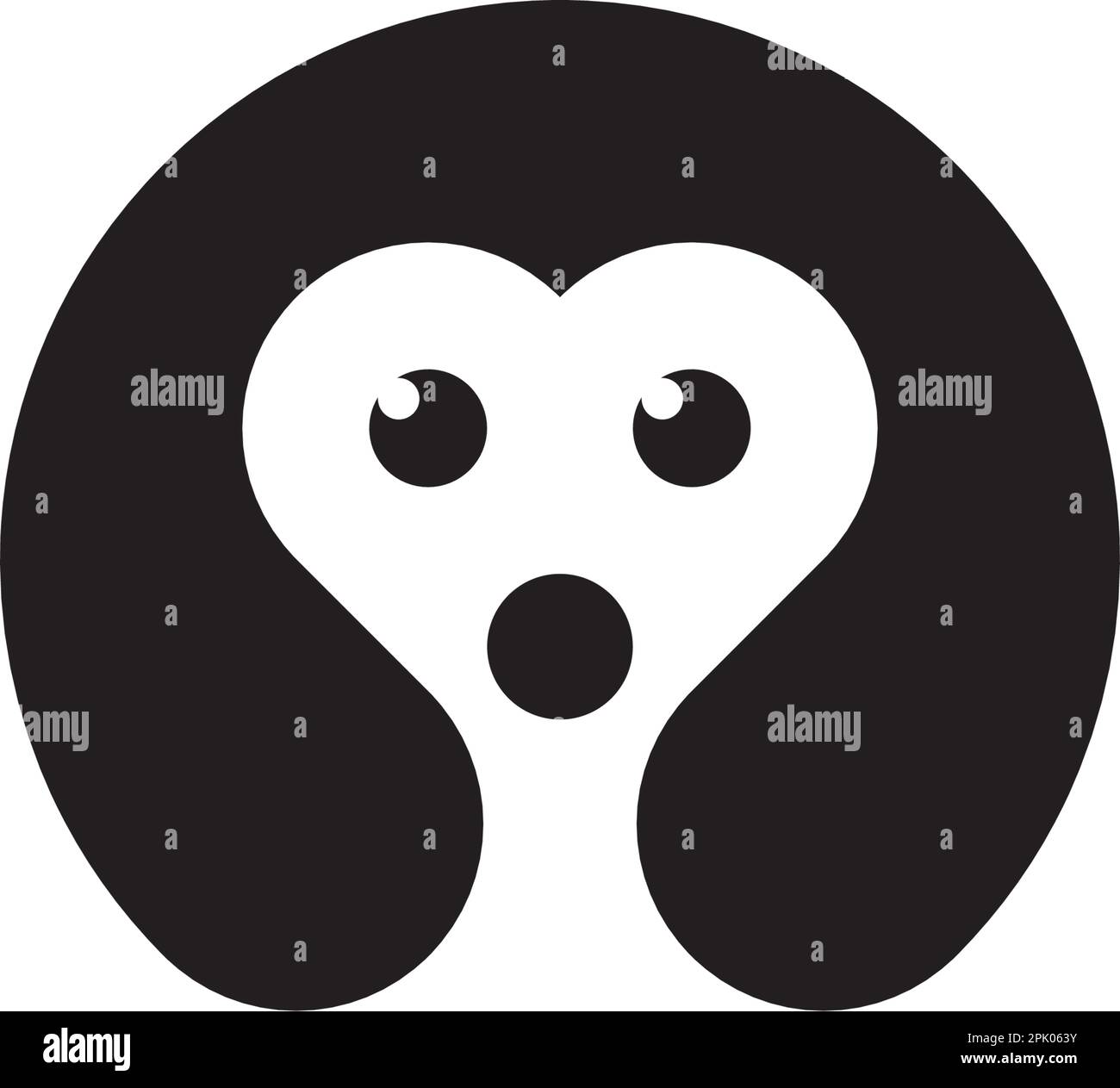 Logo vector dog salon Cut Out Stock Images & Pictures - Alamy