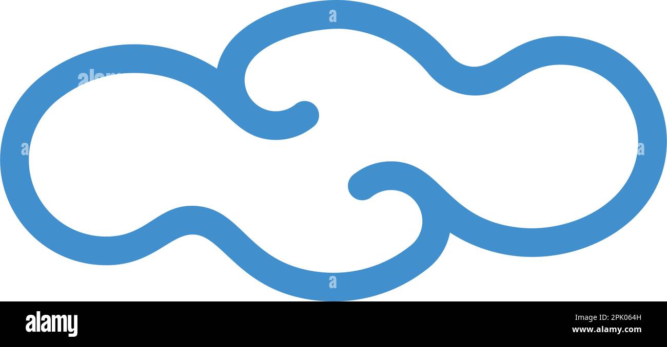 cloud vector icon logo symbol design element Stock Vector Image & Art ...