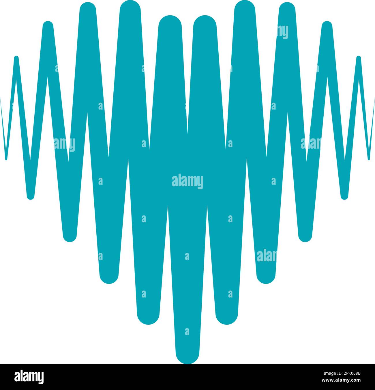 Pulse shape Stock Vector Images - Alamy