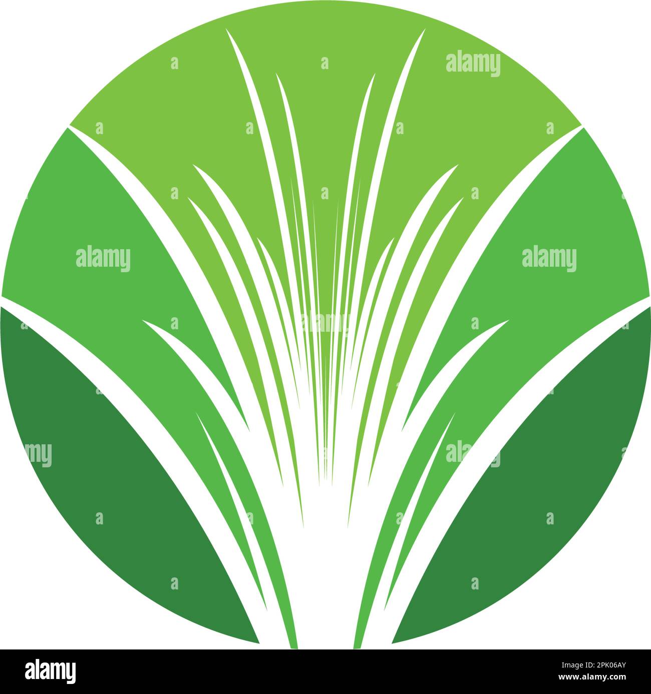Circle of grass Stock Vector Images - Alamy