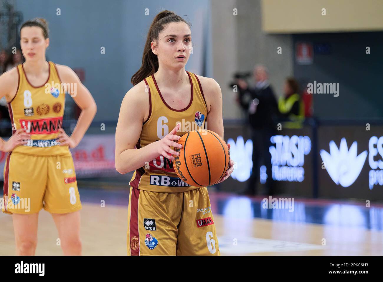 Matilde Villa of Umana Reyer Venezia during the final game of Women's ...