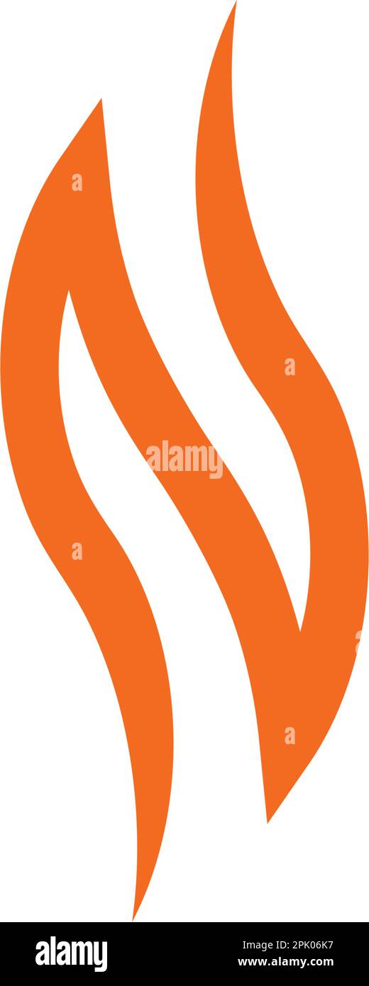 letter n fire flame logo vector icon deign Stock Vector Image & Art - Alamy