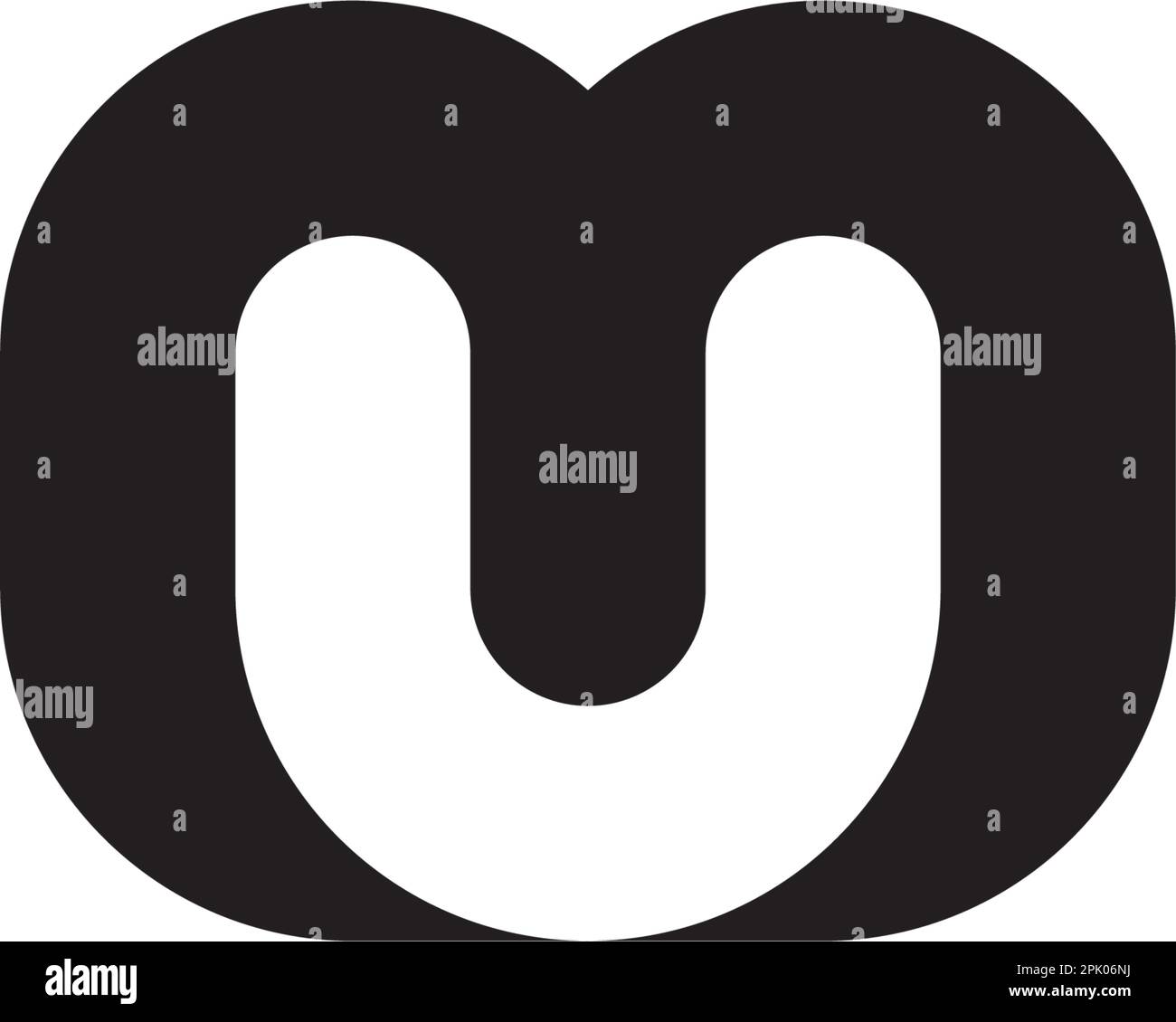logo letter u black logotype vector design Stock Vector Image & Art - Alamy