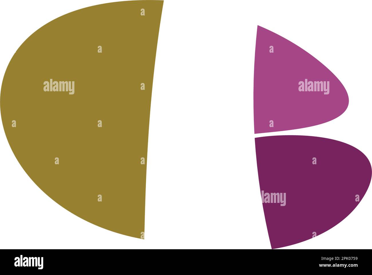 Geometric stylized logotype Stock Vector Images - Alamy