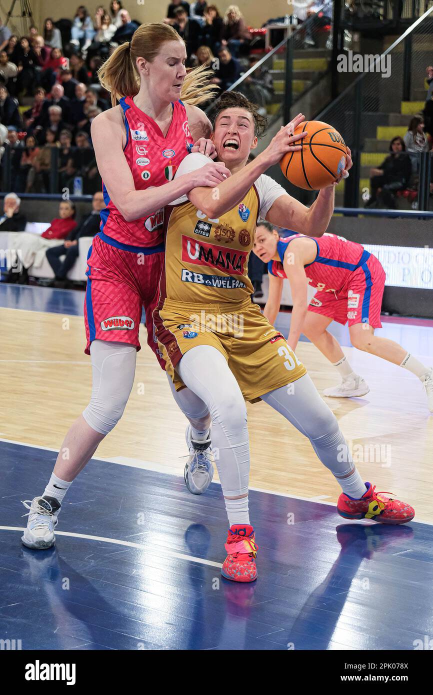 Campobasso, Italy. 01st Apr, 2023. Egle Sventoraite of Famila Wuber ...