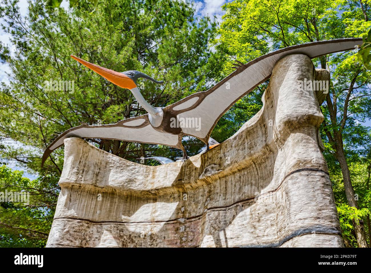 Prehistoric World in Eastern Ontario, Canada, is a multi-acre outdoor ...