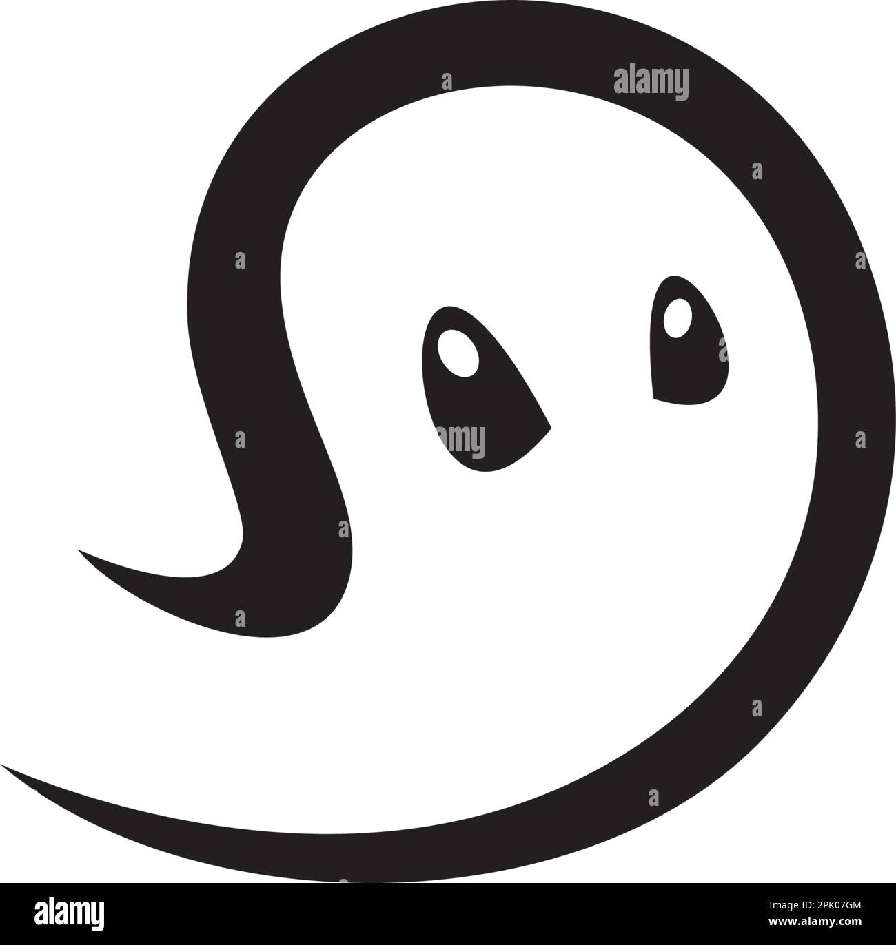 Ghost logo Stock Vector Images - Alamy