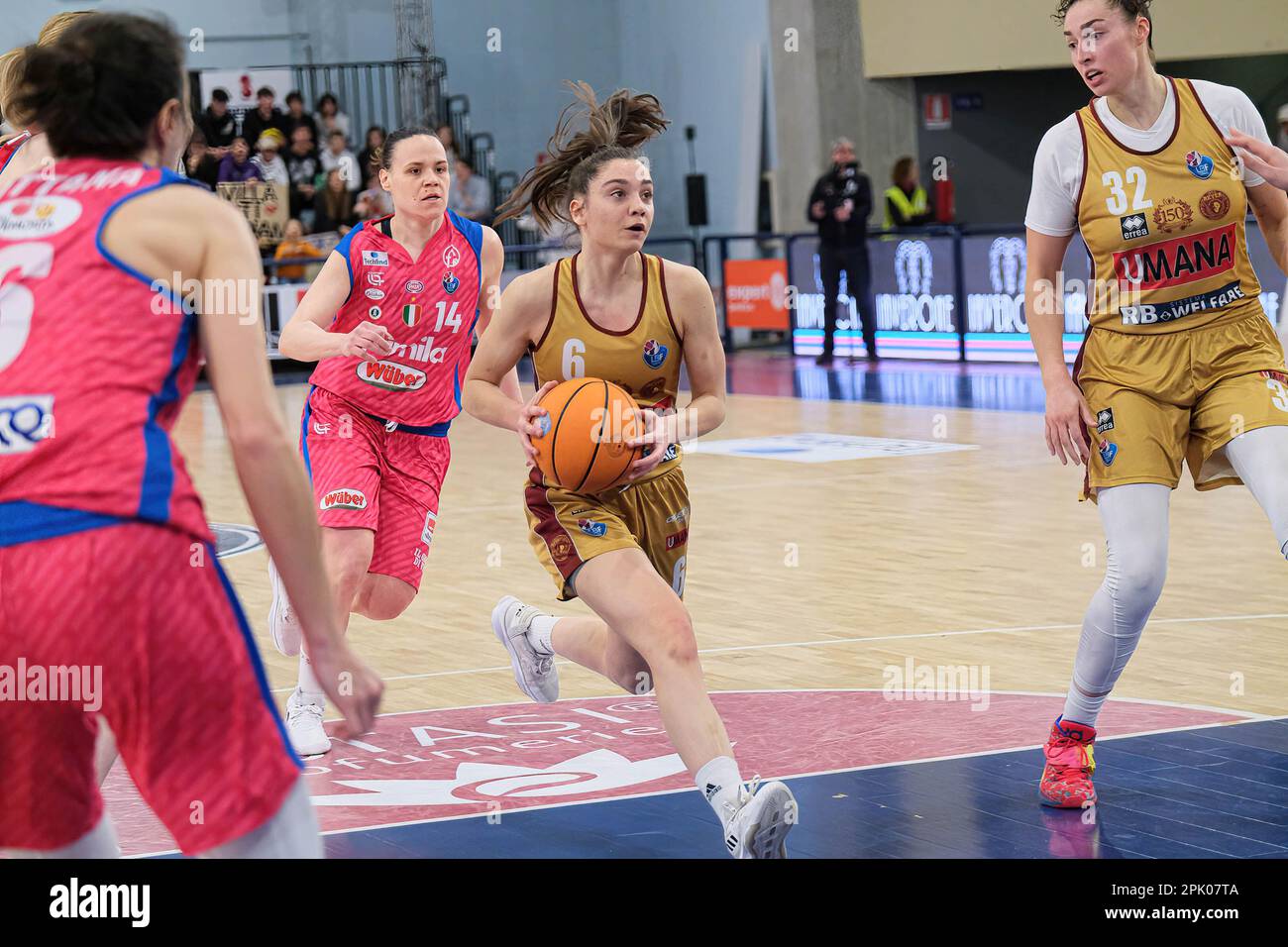 Campobasso, Italy. 01st Apr, 2023. Matilde Villa of Umana Reyer Venezia ...