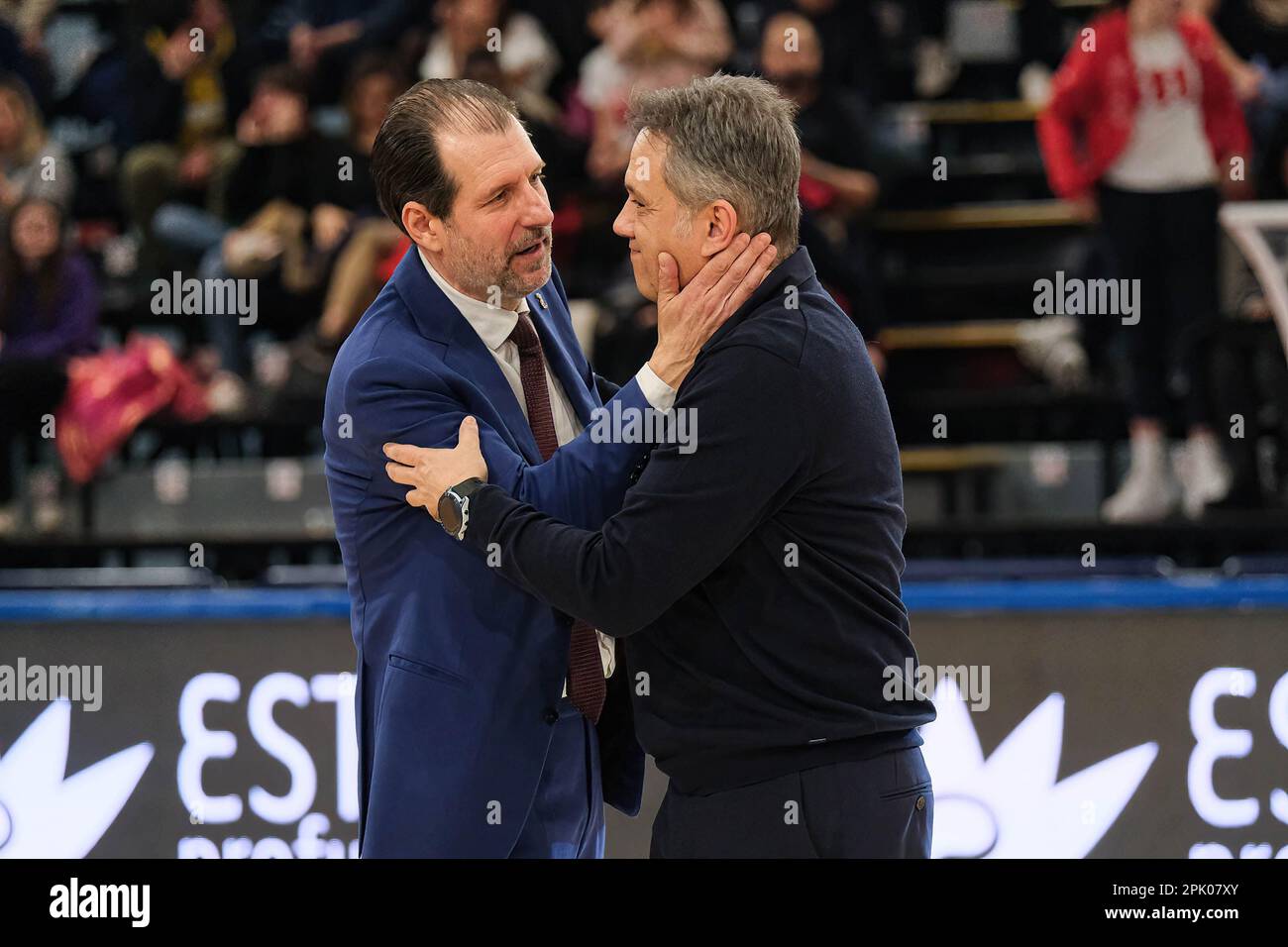 Campobasso, Italy. 01st Apr, 2023. Andrea Mazzon the Head Coach of ...