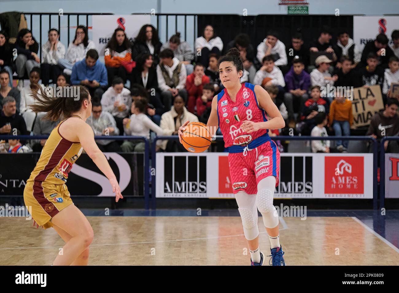Campobasso, Italy. 01st Apr, 2023. Costanza Verona of Famila Wuber ...