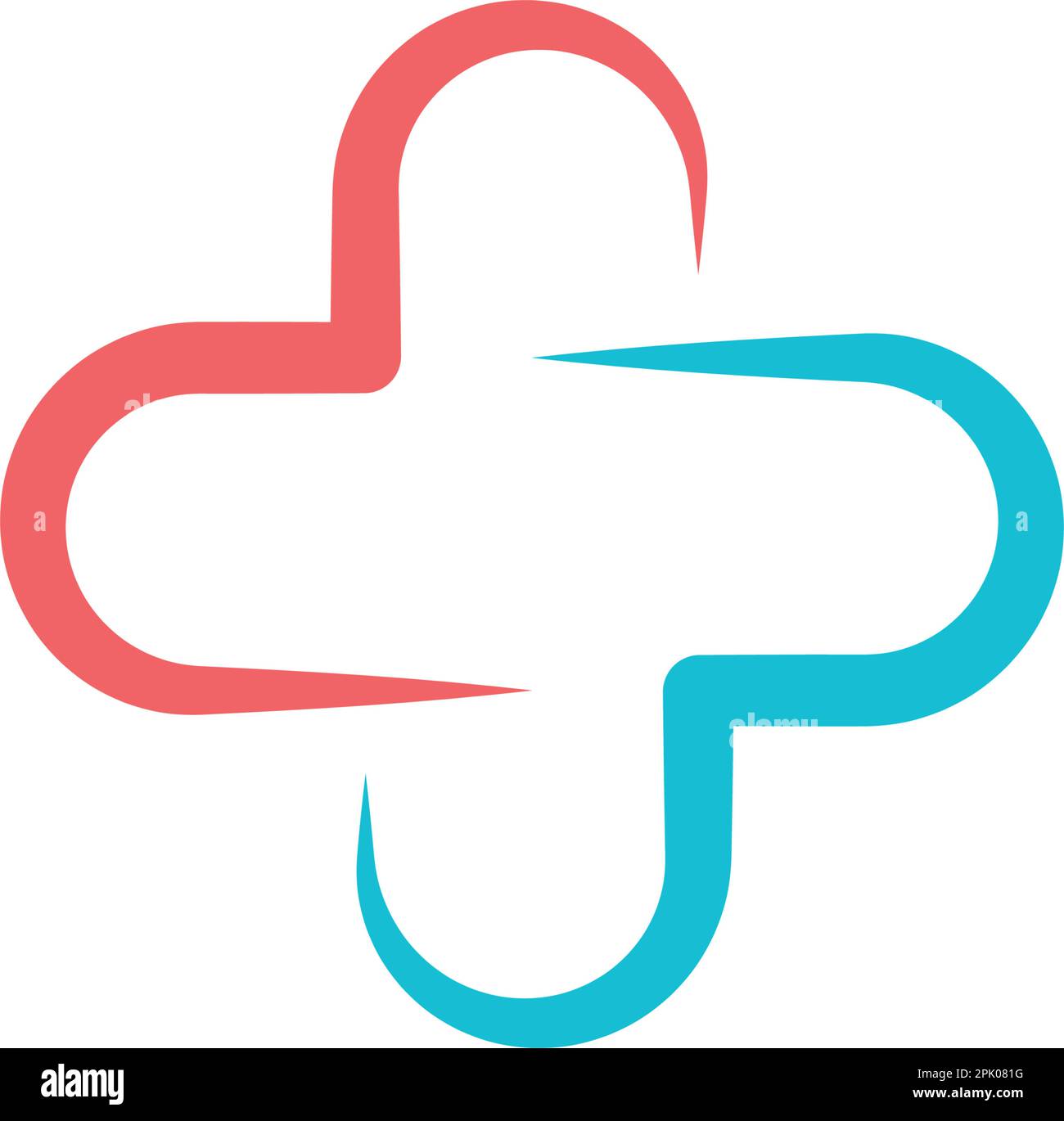 hospital cross medical logo icon design Stock Vector Image & Art - Alamy