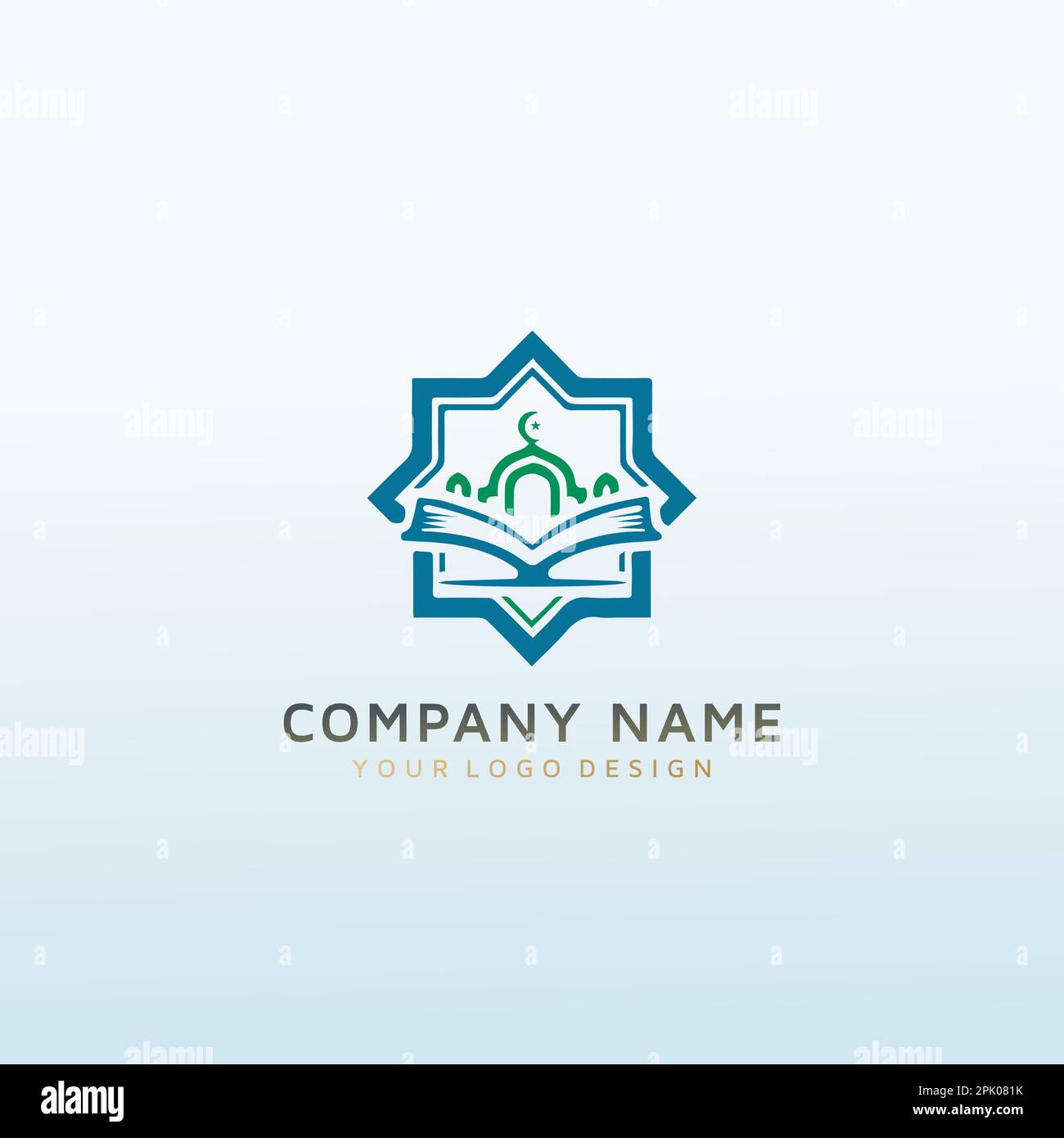Islamic community center Stock Vector Images - Alamy