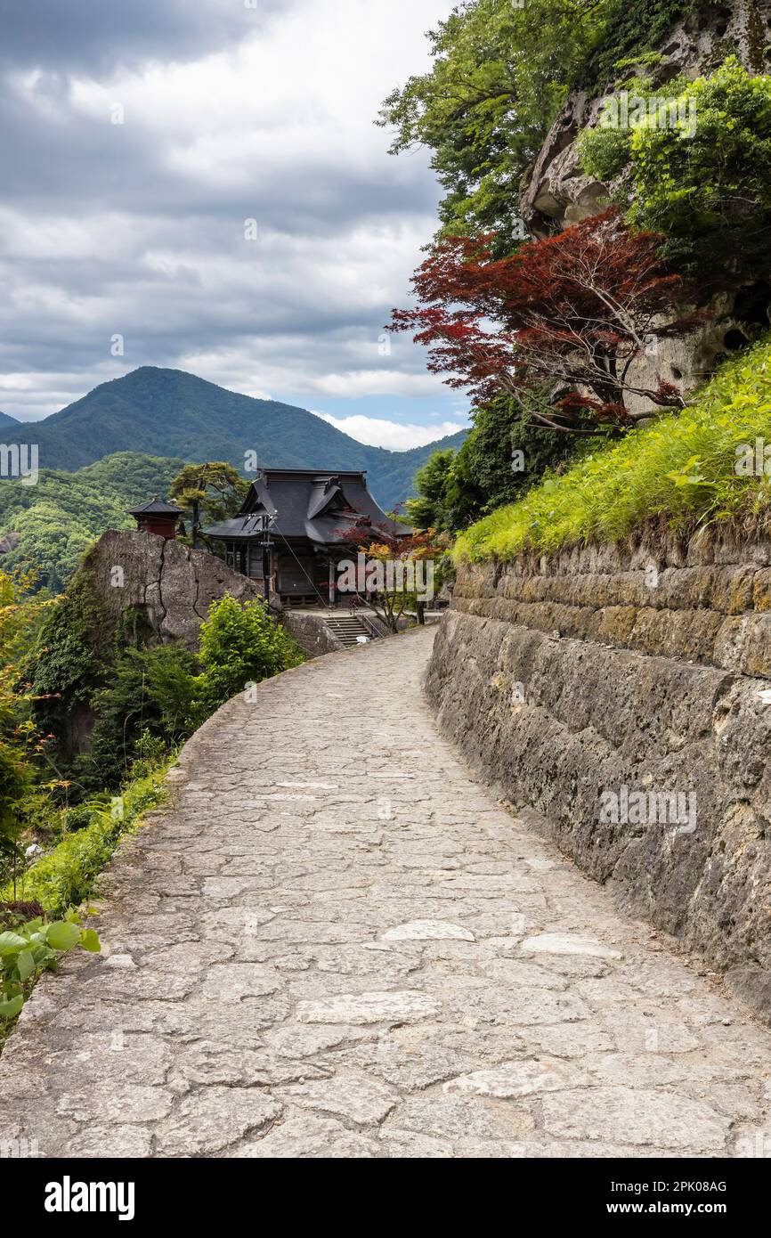 Risshakuji Temple, Yamadera temples, Kaizandou temple, Yamadera ...