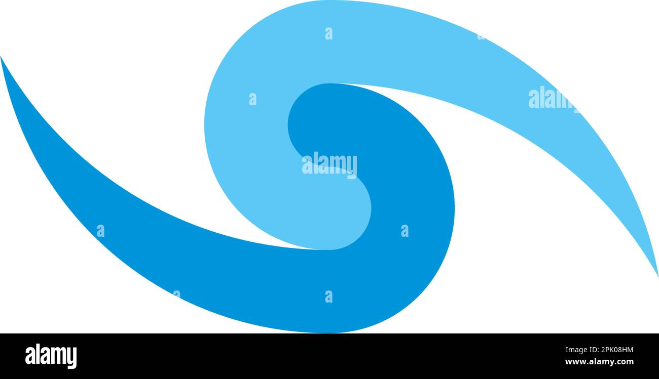 water wave logo letter s icon vector design Stock Vector Image & Art ...