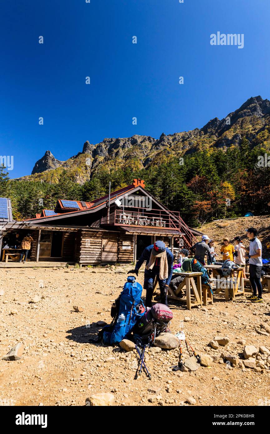 Gyojagoya(Gyoja cottage, camping site), famous trekking base of ...