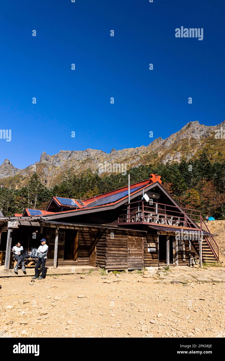 Gyojagoya(Gyoja cottage, camping site), famous trekking base of ...