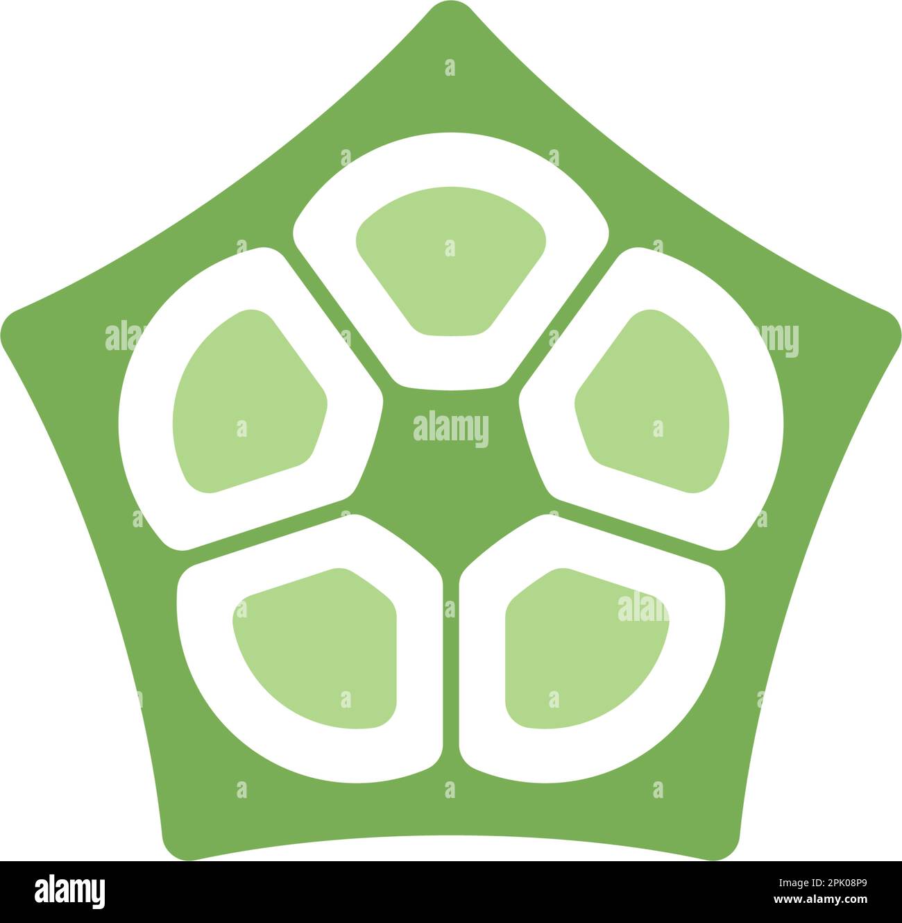 okra fruit icon logo symbol vector design Stock Vector Image & Art - Alamy