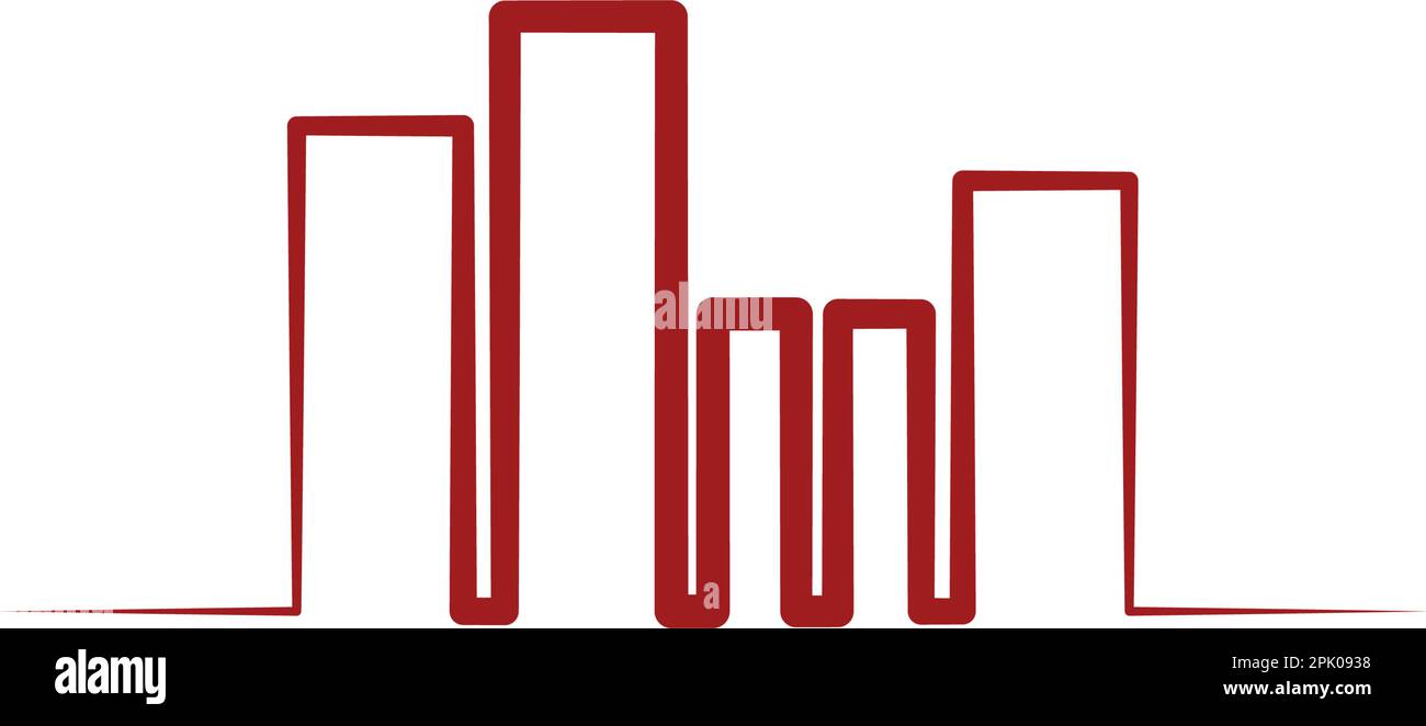 town line buildings logo icon design Stock Vector Image & Art - Alamy