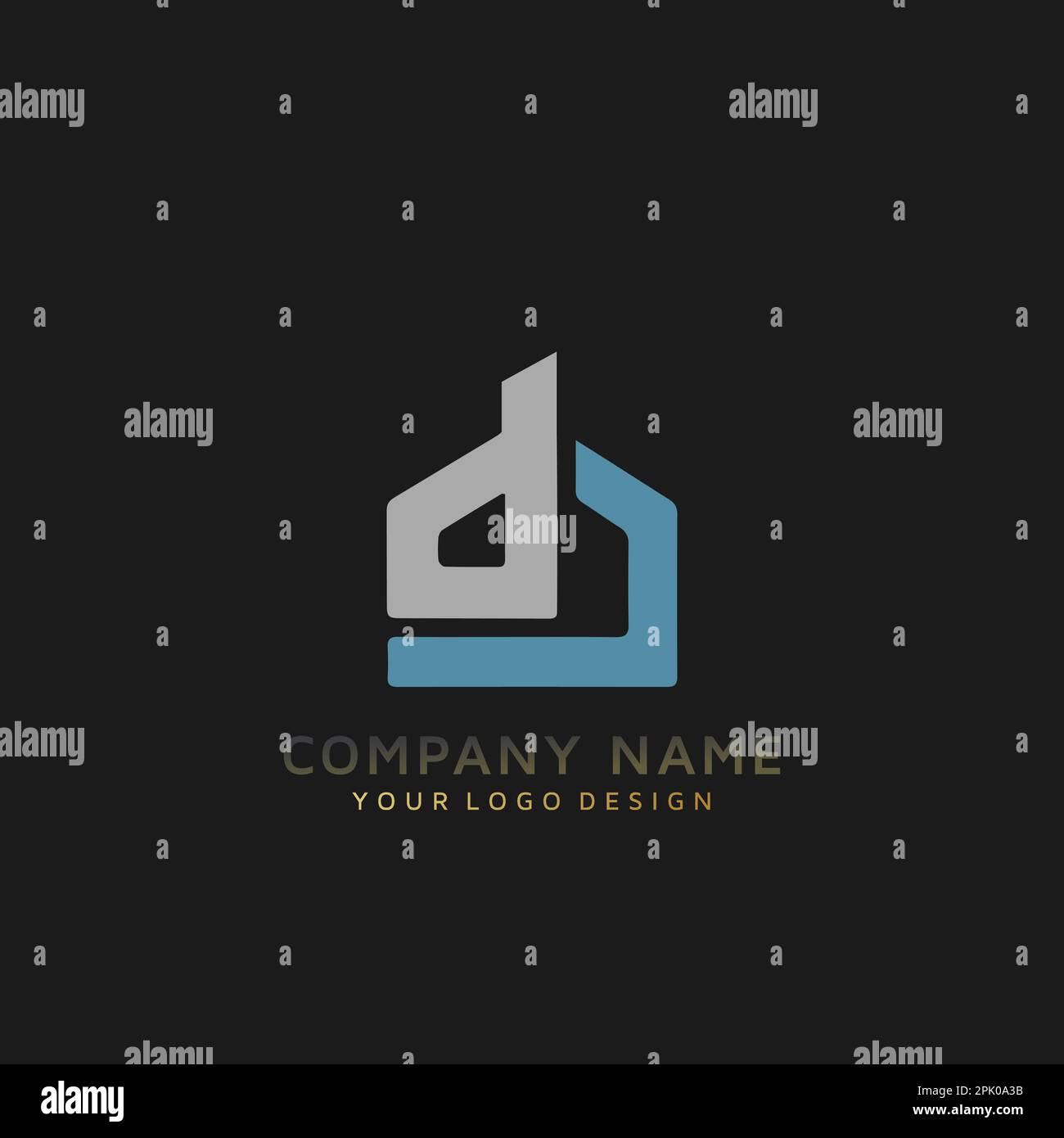logo for our real estate developer builder business letter CD Stock ...