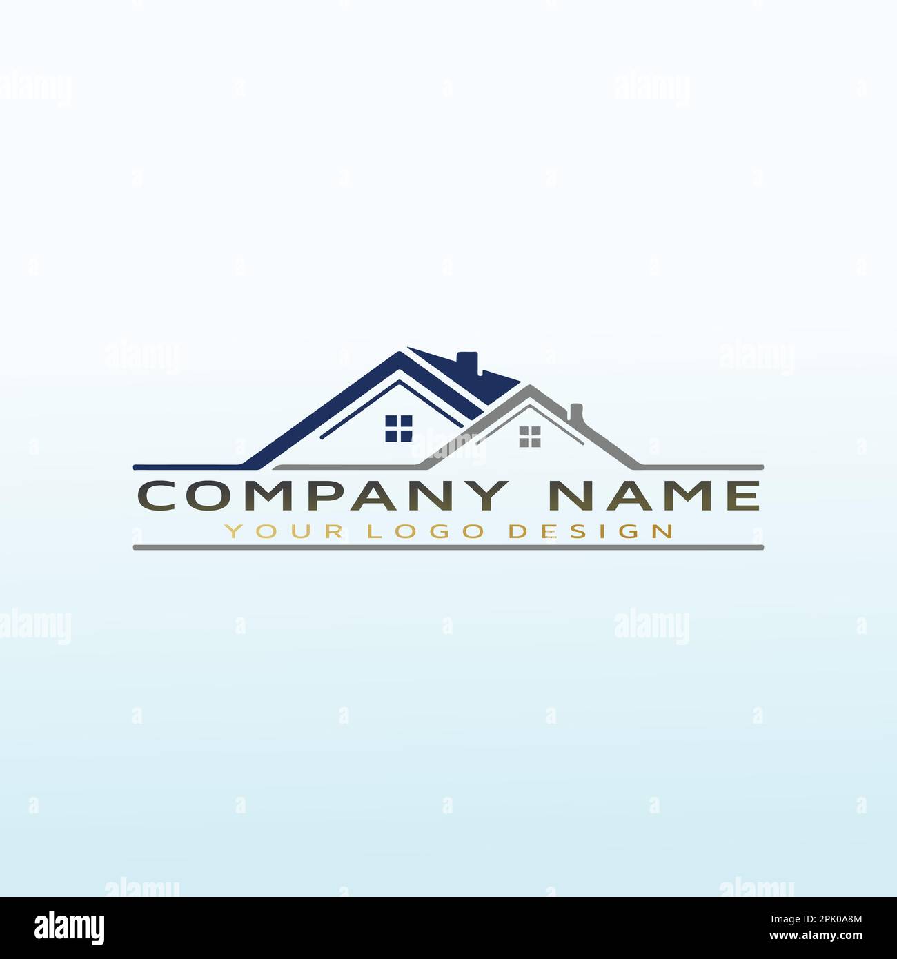 Logo For Our Real Estate Developer Builder Business Letter Cd Stock