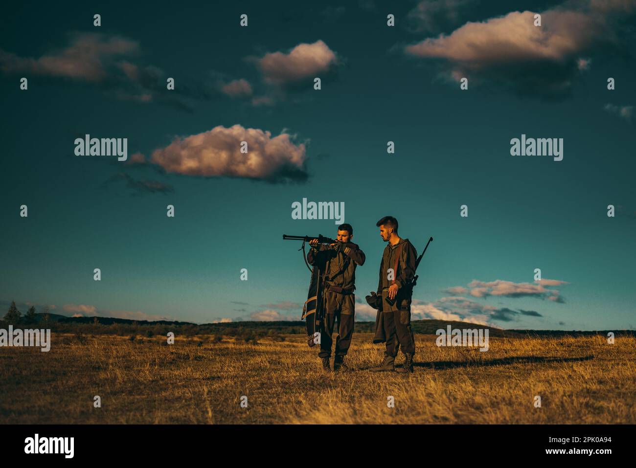 Portrait soldier walking rifle hi-res stock photography and images - Alamy