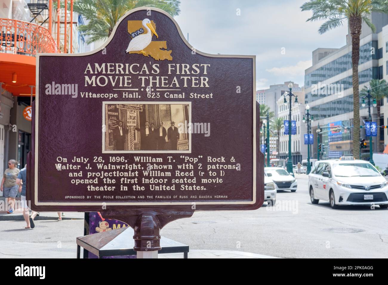 Americas first movie theater hi-res stock photography and images - Alamy