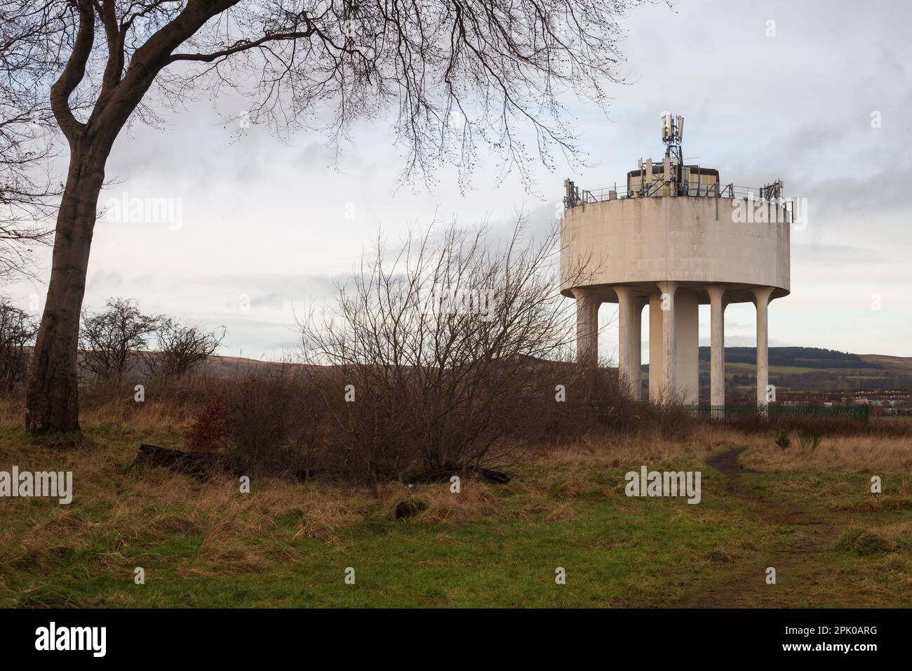 Old Water Tower Stock Photo - Alamy