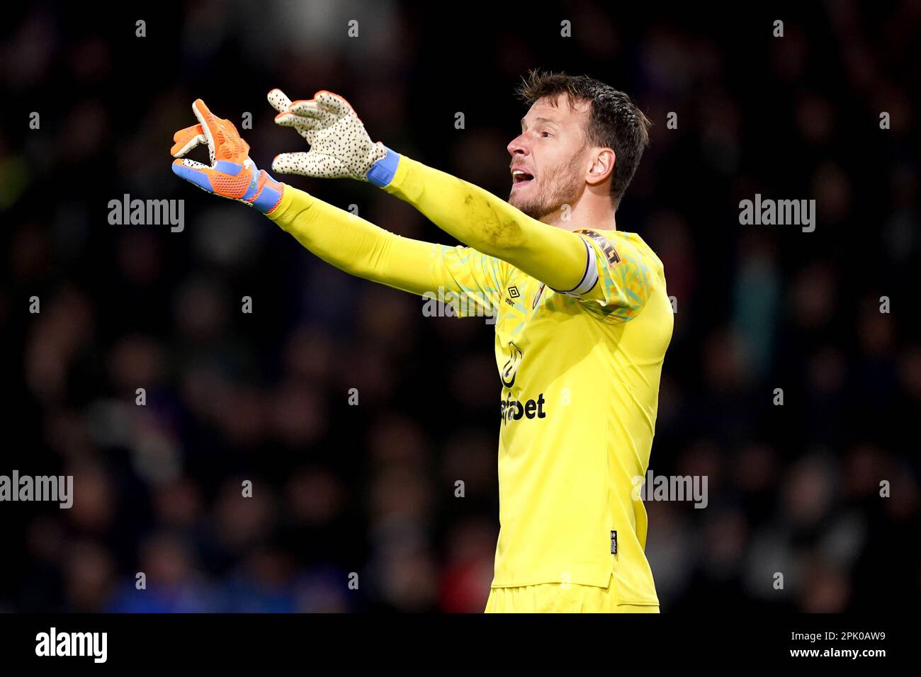 Bournemouth goalkeeper Neto during the Premier League match at Vitality ...