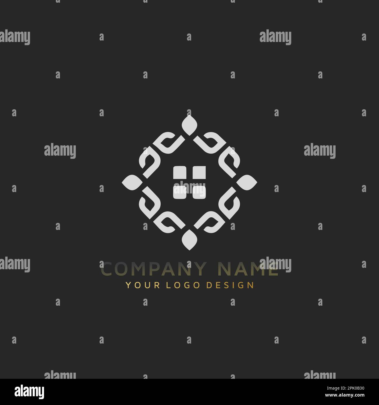 Luxury Real Estate Team Logo design letter B Stock Vector Image & Art ...
