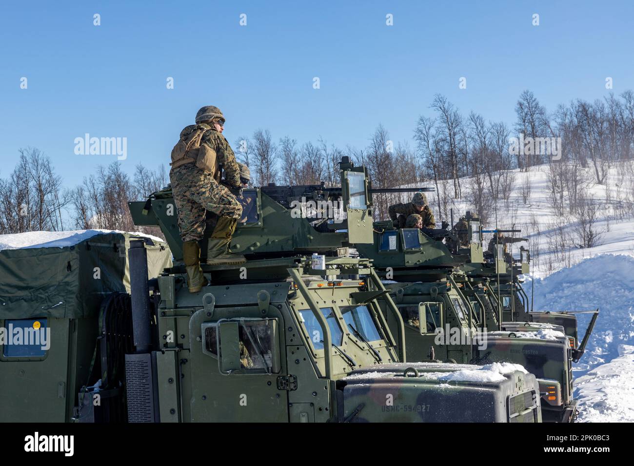 U.S. Marines with Combat Logistics Battalion 2, Combat Logistics ...