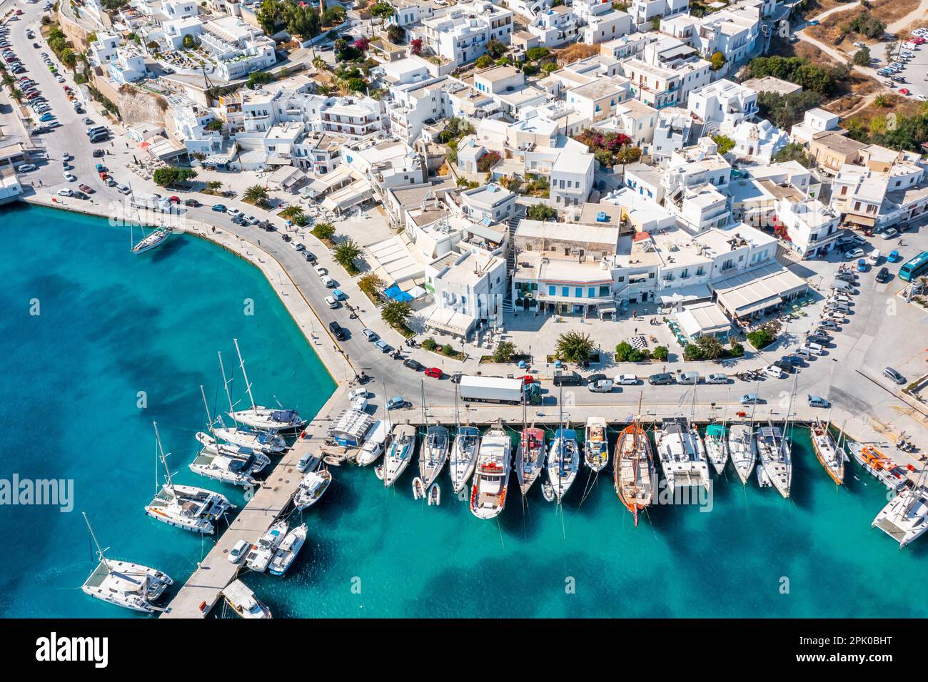 Seascape ship milos island hi-res stock photography and images - Alamy