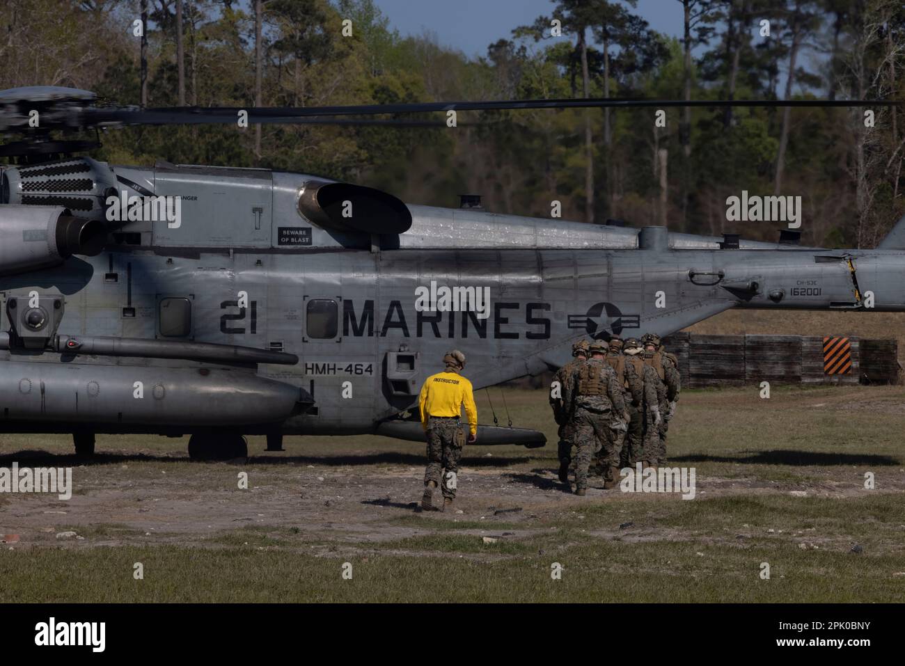 U.S Marine Corps Staff Sgt. Devin Rockkett, a ropes and recovery ...