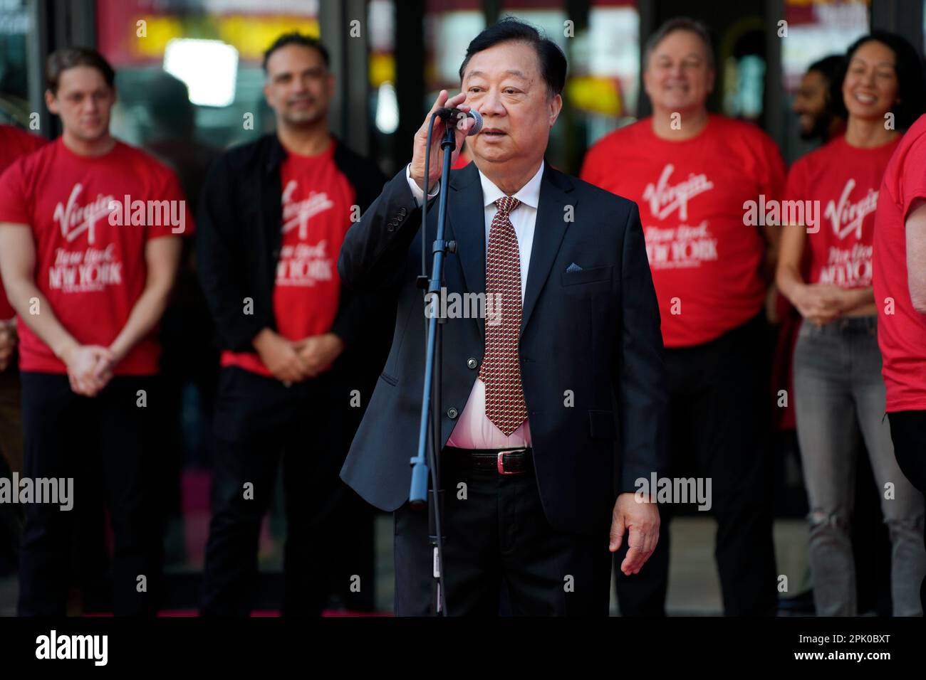 John Lam attends the Virgin Hotels New York City grand opening on Tuesday, April 4, 2023, in New ...