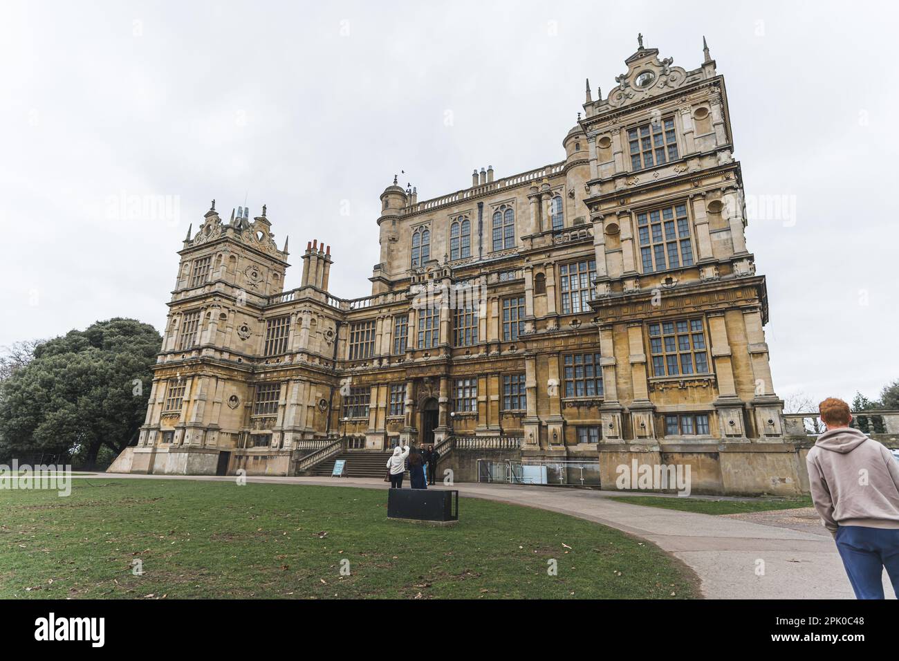 02.28.2023. Nottingham, United Kingdom - Wollaton Hall is one of the ...