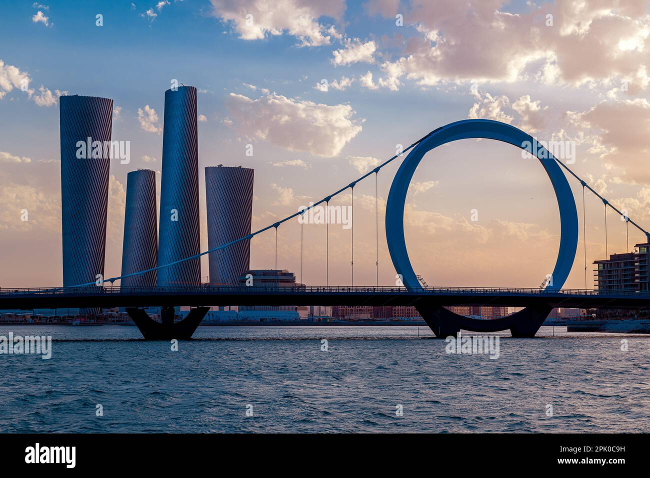Lusail arch bridges hi-res stock photography and images - Alamy