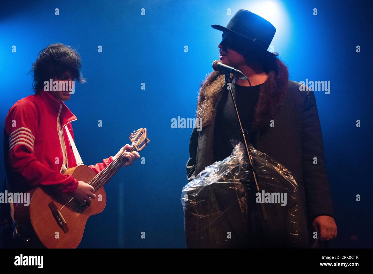 Peter Doherty performing at the Metropol in berlin during the Battered ...