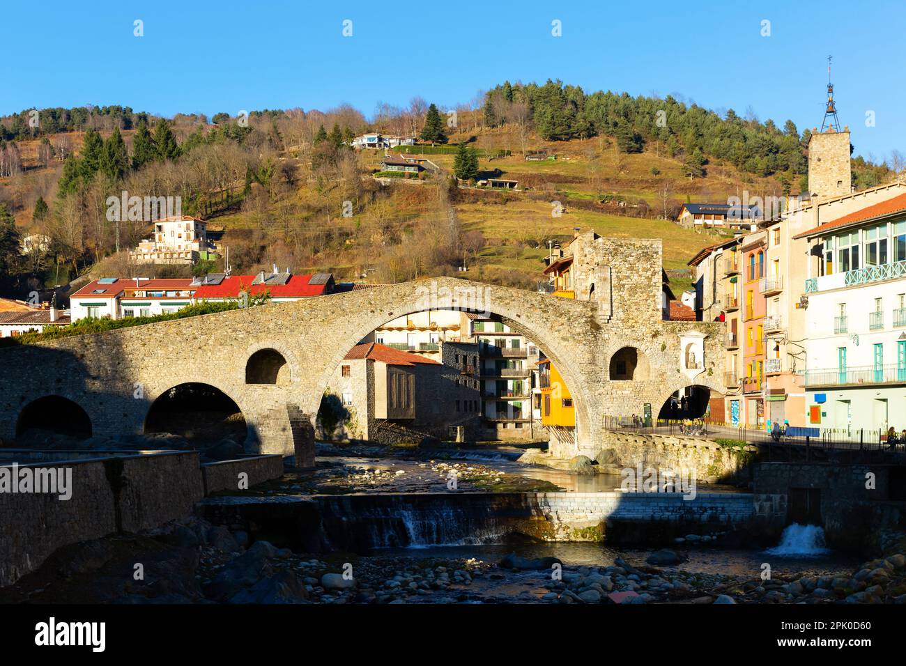 Town camprodon in pyrenees hi-res stock photography and images - Alamy