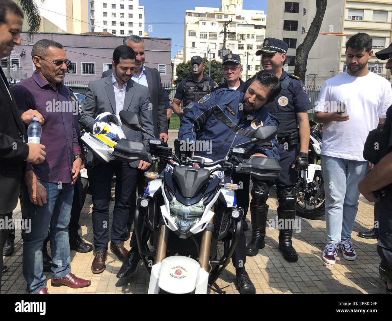 Sao Paulo, Sao Paulo, Brasil. 4th Apr, 2023. (INT) Mayor of Sao Paulo ...