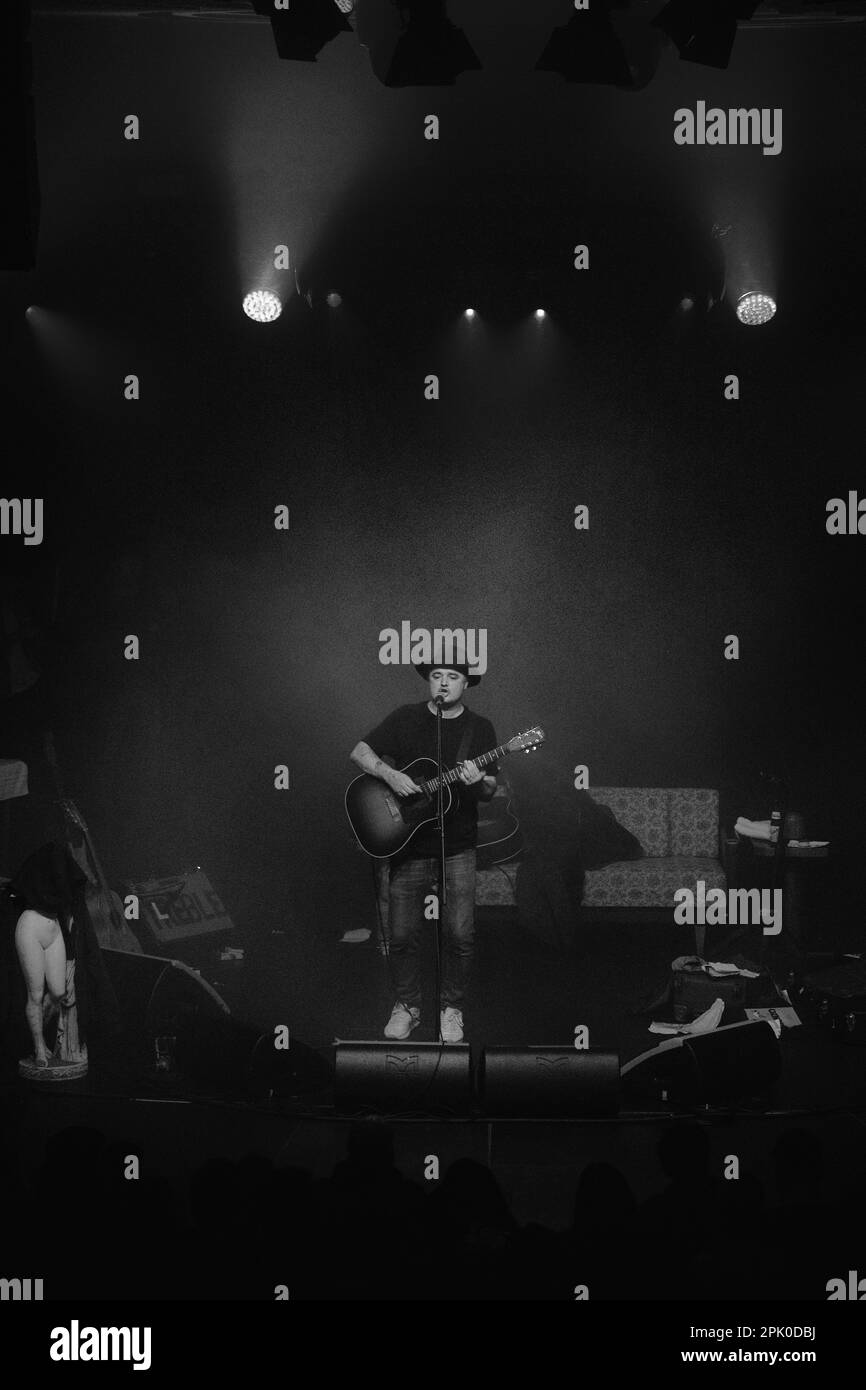 Peter Doherty performing at the Metropol in berlin during the Battered ...