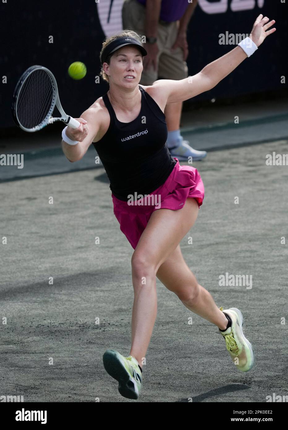 April 4, 2023: Danielle Collins (USA) loses to Shelby Rogers (USA), 6-7 ...