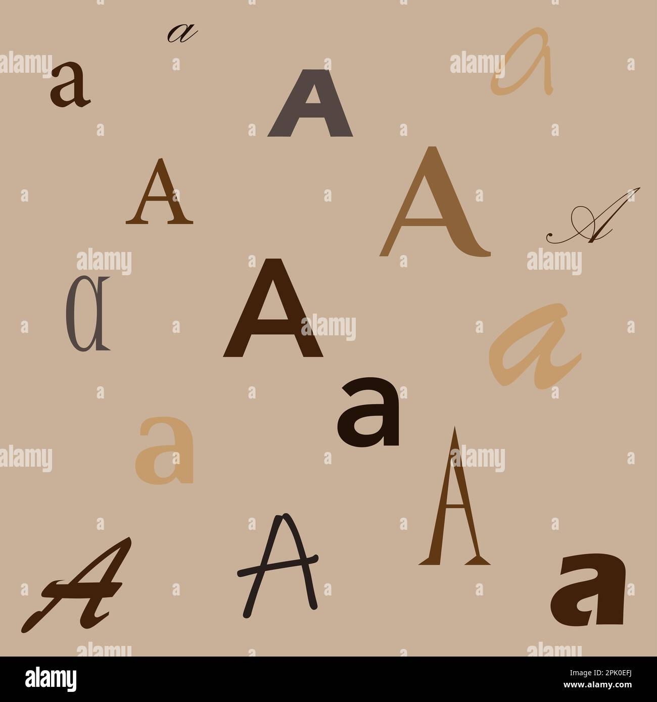 Letter a calligraphy hi-res stock photography and images - Alamy