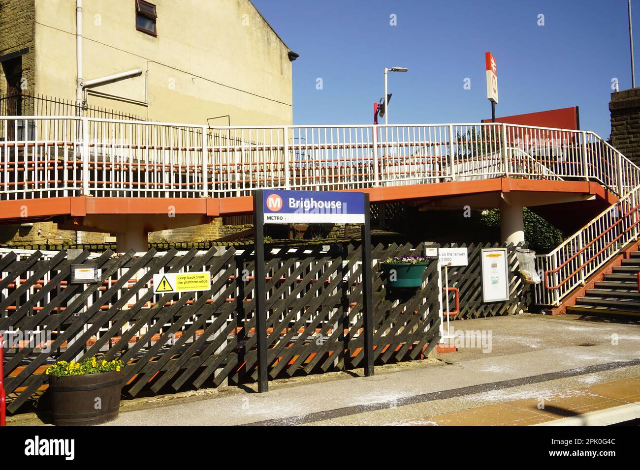 Brighouse Railway Station, Leeds,United Kingdom Stock Photo - Alamy