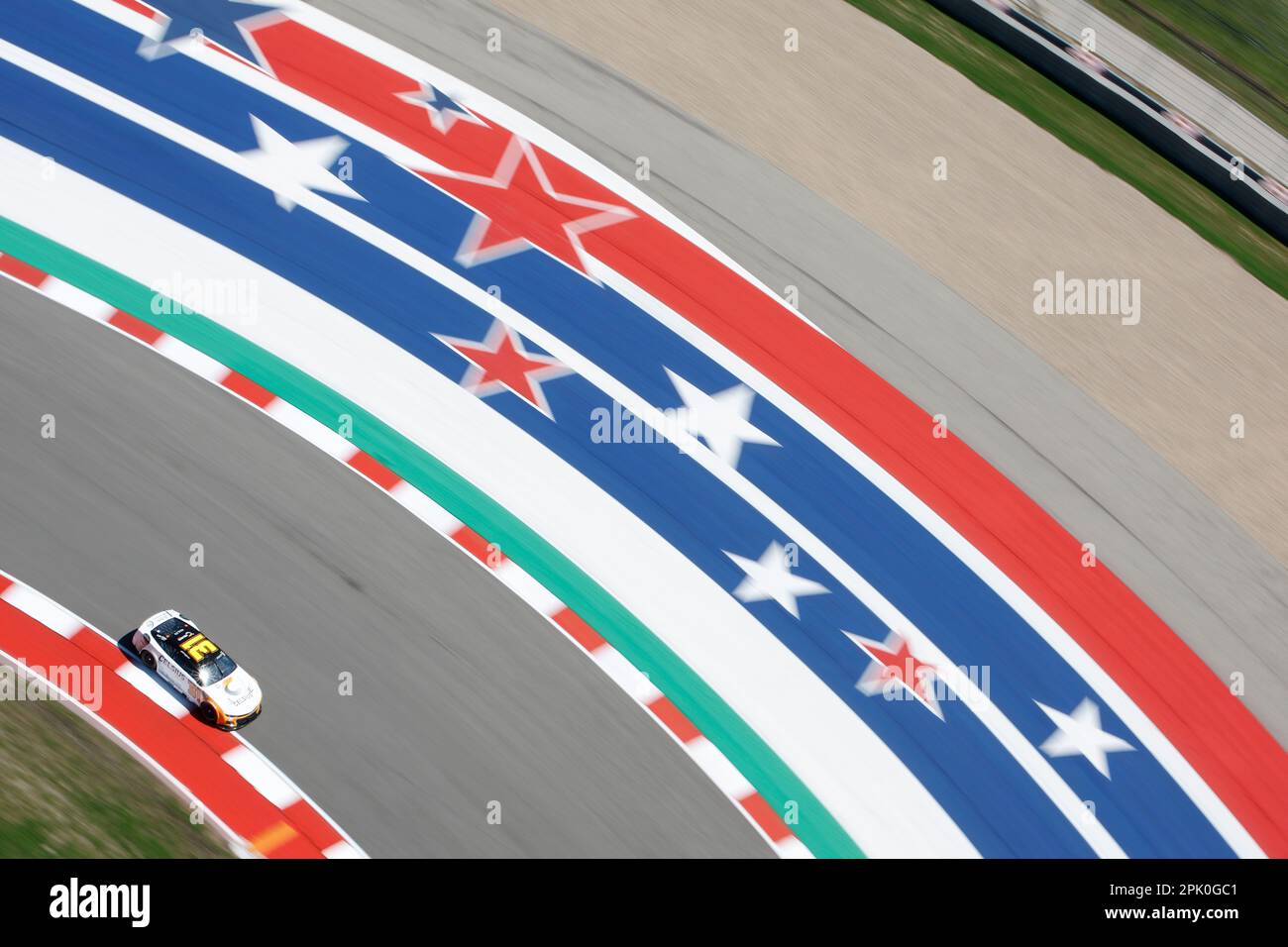 JUSTIN HALEY practices for the EchoPark Automotive Grand Prix in Austin ...