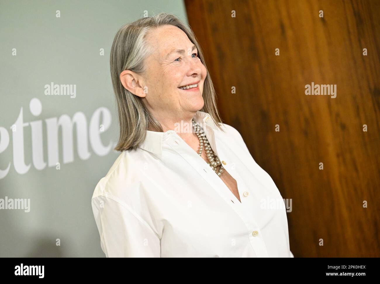 Cherry Jones attends Variety's 2023 Power of Women New York event ...