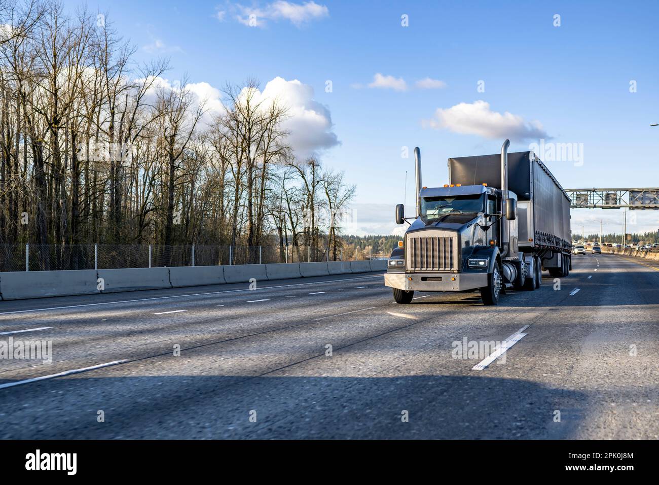 Semi Truck Trailer Profile