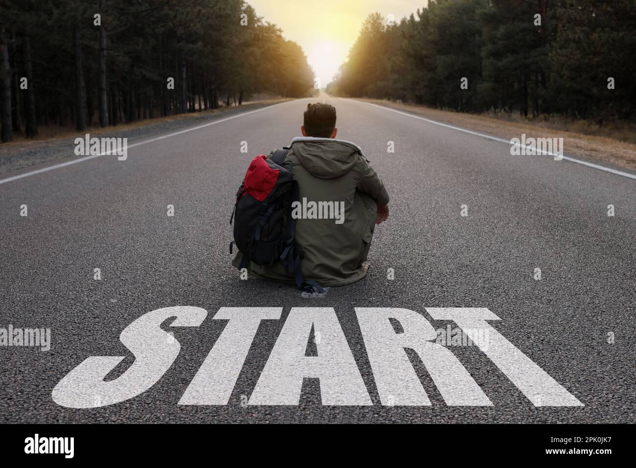Concept step back start hi-res stock photography and images - Alamy